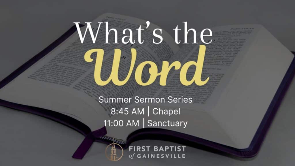 Home | First Baptist Church